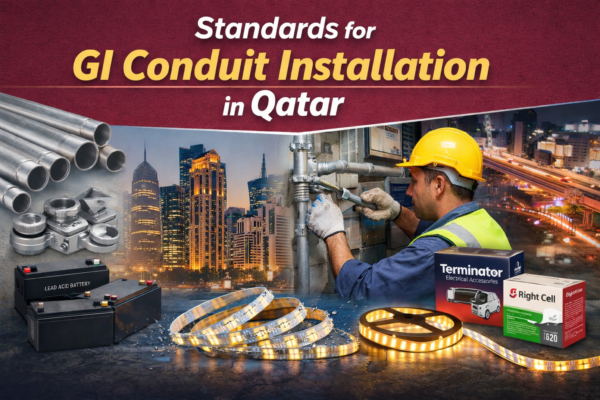 Standards for GI Conduit Installation|EMT, GI Conduits & Accessories